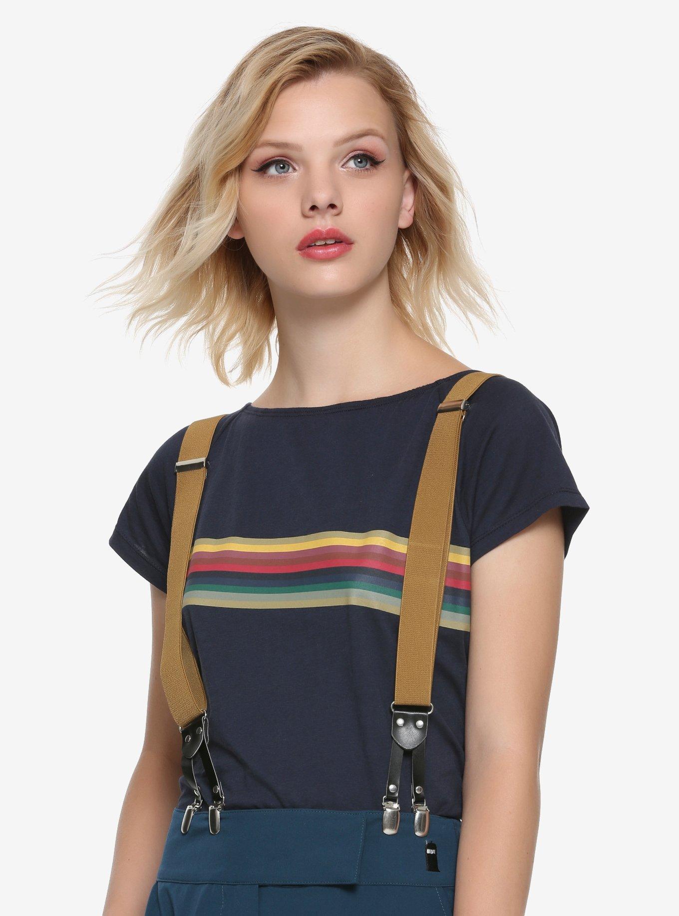 Mustard Yellow Suspenders | Hot Topic