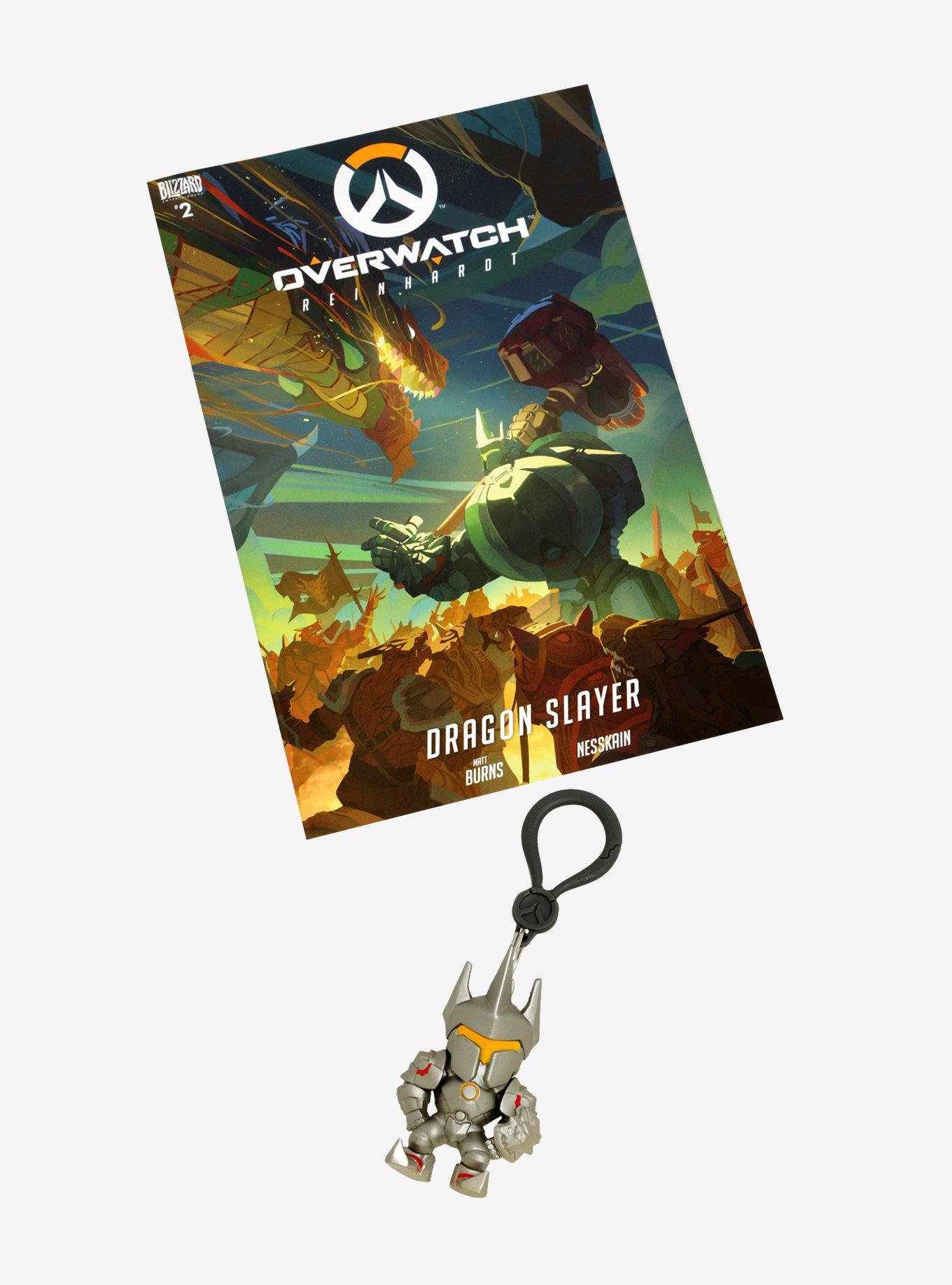 Overwatch Reinhardt Comic & Key Chain | BoxLunch