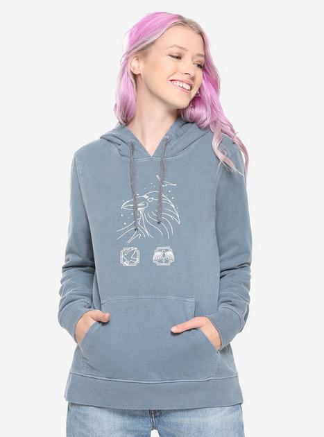 Harry Potter Faded Ravenclaw Girls Hoodie | Hot Topic