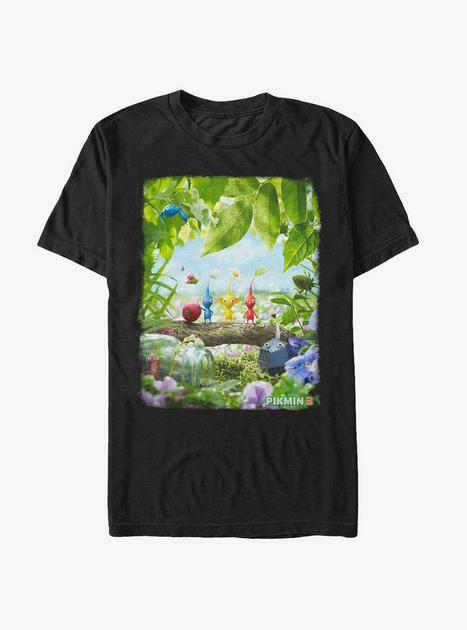 Nintendo Pikmin 3 T-Shirt - BLACK | Hot Topic