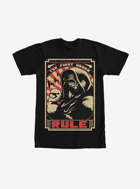 Star Wars First Order Rule T-Shirt - BLACK | Hot Topic