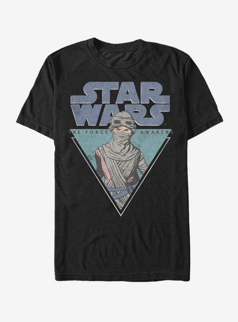 Star Wars Rey Triangle T-Shirt - BLACK | Hot Topic