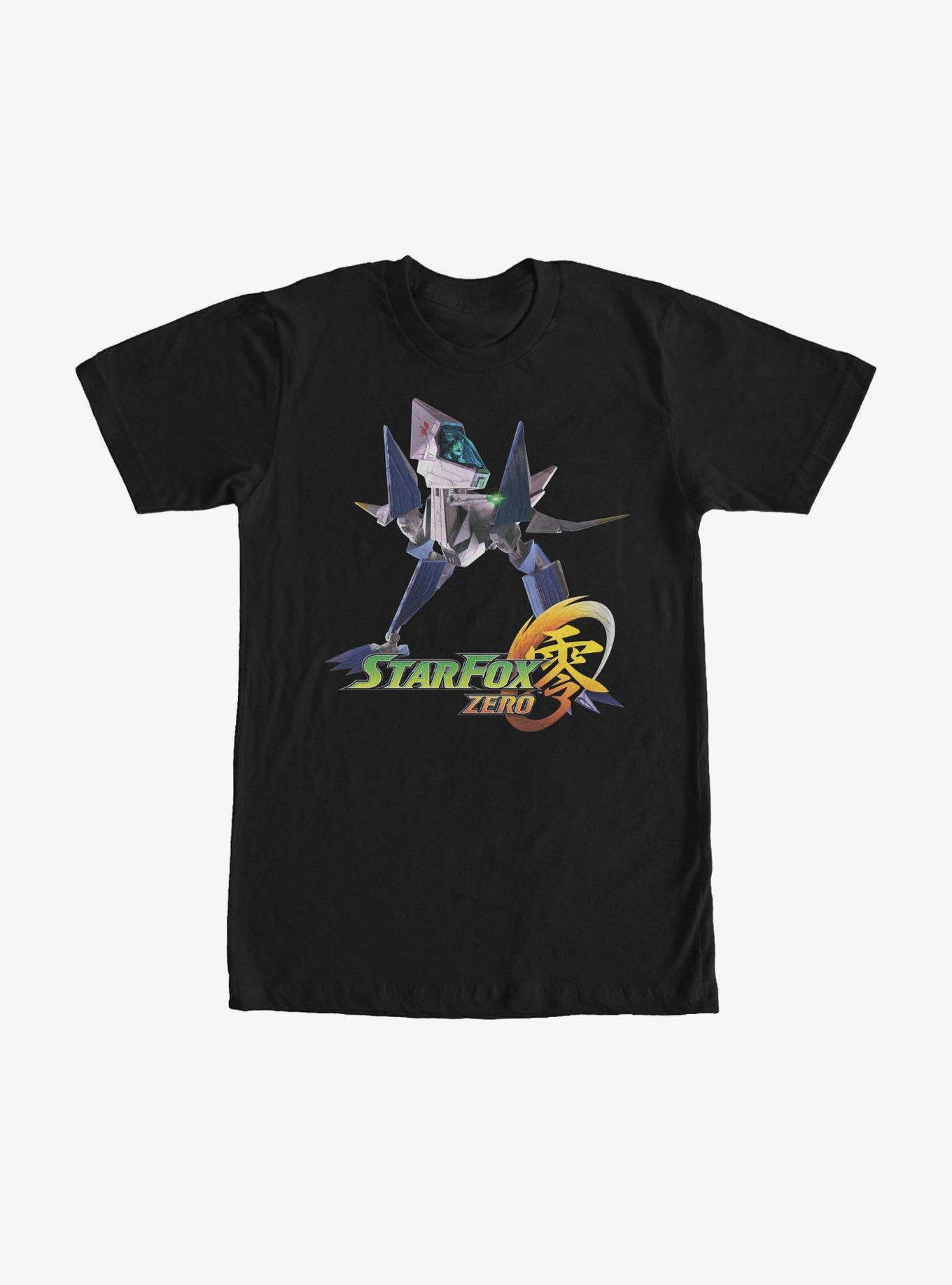 Nintendo Star Fox Zero Arwing Walker T-Shirt - BLACK | Hot Topic