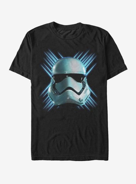 Star Wars Laser Stormtrooper Helmet T-Shirt - BLACK | Hot Topic