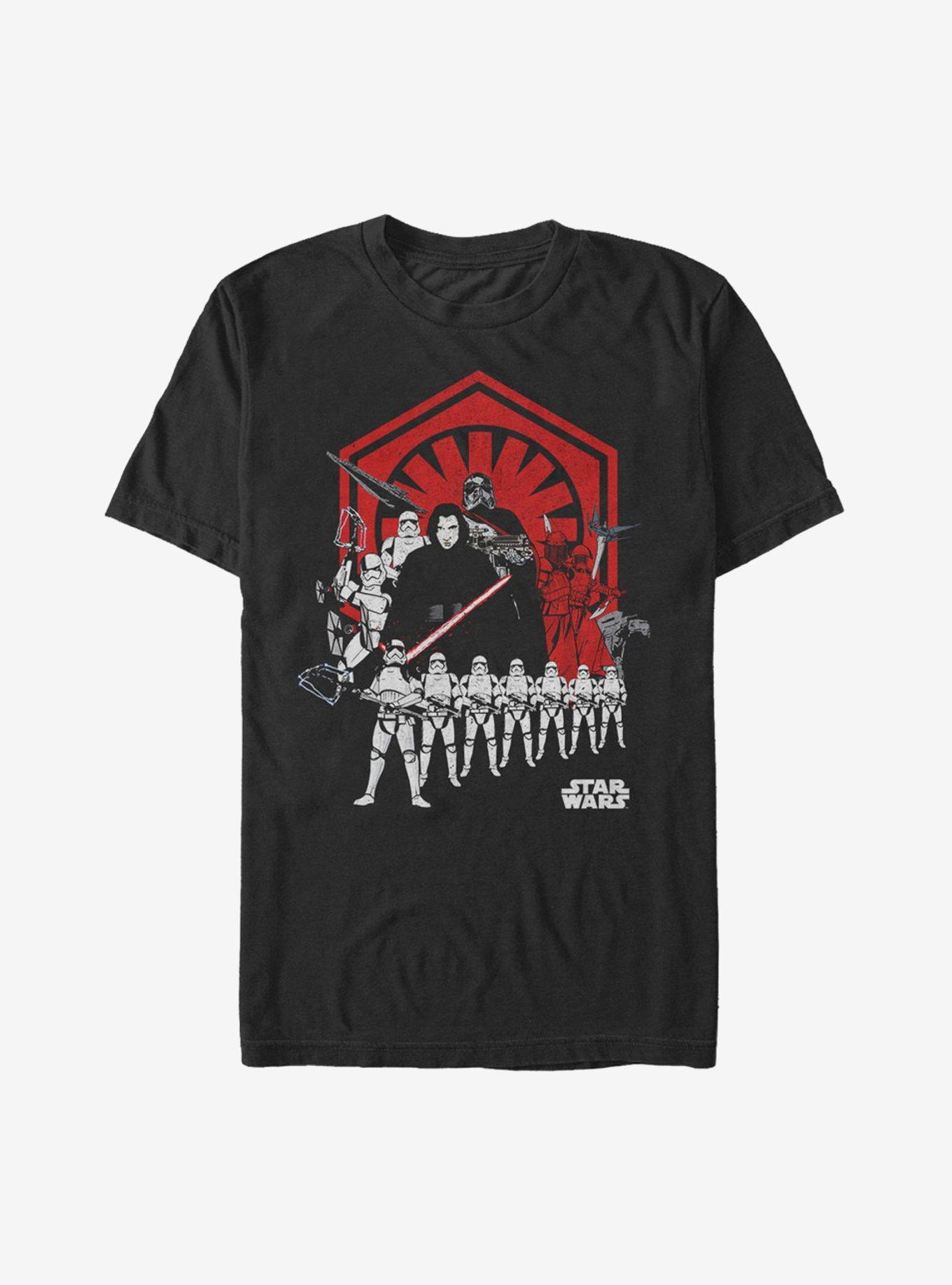 Star Wars First Order Army T-Shirt - BLACK | Hot Topic