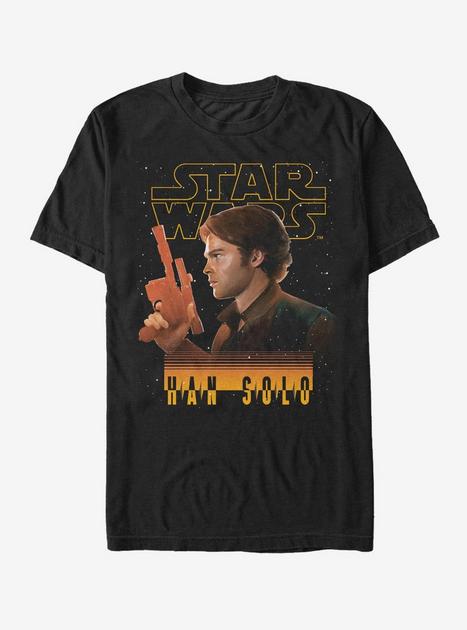 Star Wars Han Profile T-Shirt - BLACK | Hot Topic