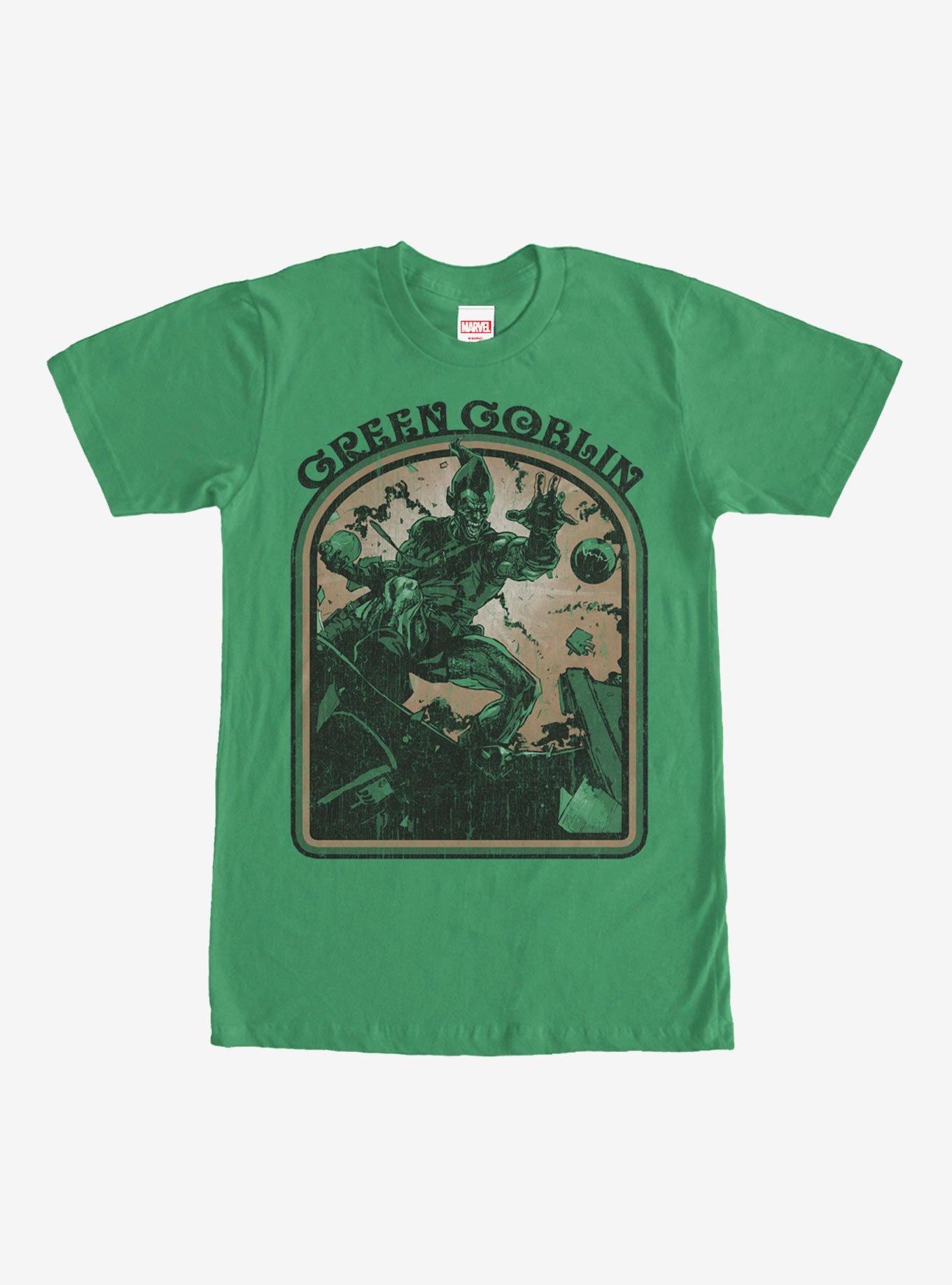 Marvel Green Goblin T-Shirt - GREY | Hot Topic
