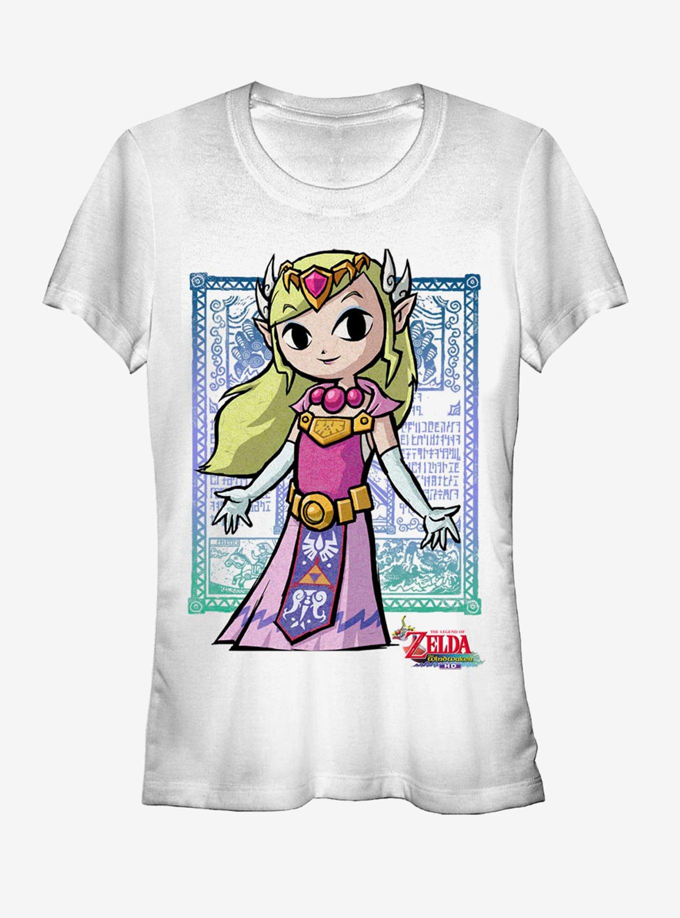 Nintendo Legend of Zelda Princess Girls T-Shirt - WHITE | Hot Topic