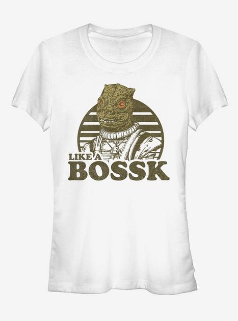 Star Wars Like a Bossk Girls T-Shirt - WHITE | Hot Topic
