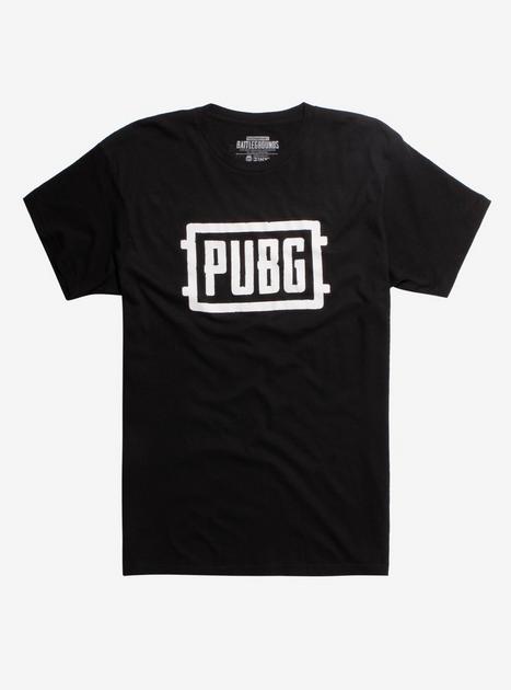 PlayerUnknown's Battlegrounds PUBG Logo T-Shirt Hot Topic Exclusive ...