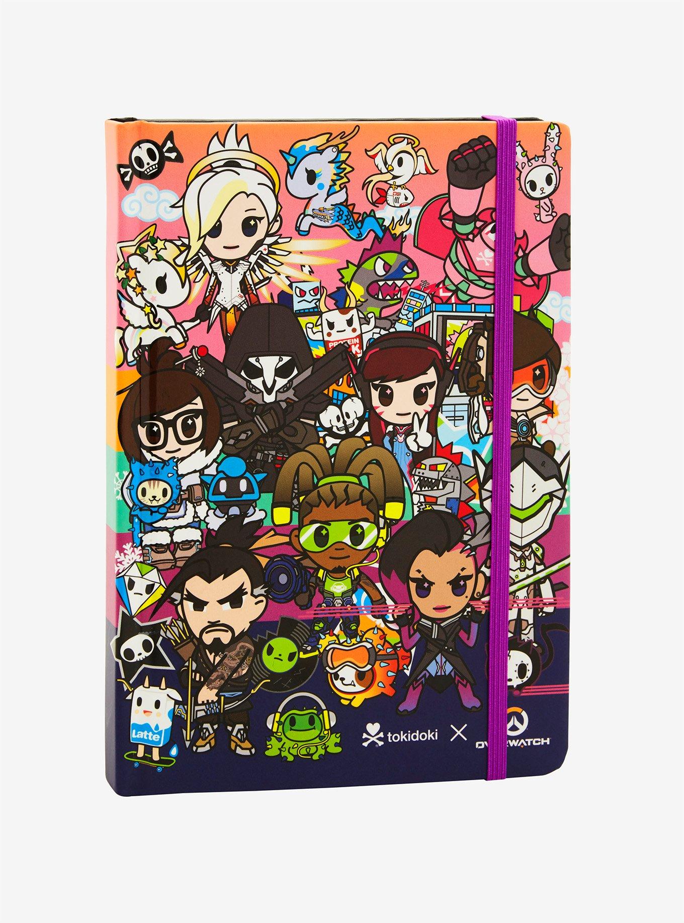Tokidoki x Overwatch Characters Journal | BoxLunch