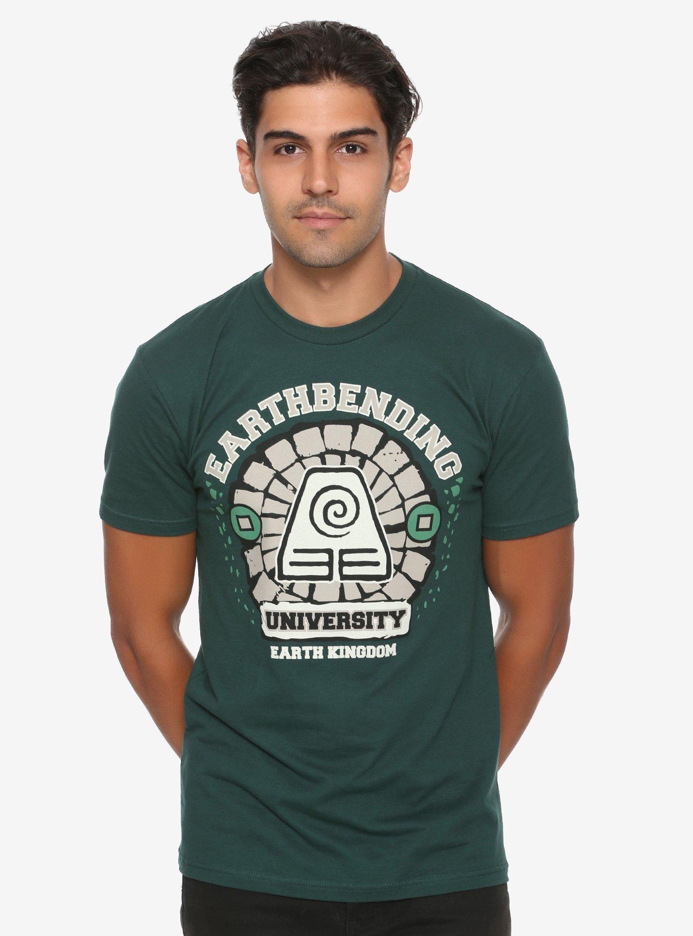 Avatar The Last Airbender Earthbender Shirt Earthbending Logo (Avatar