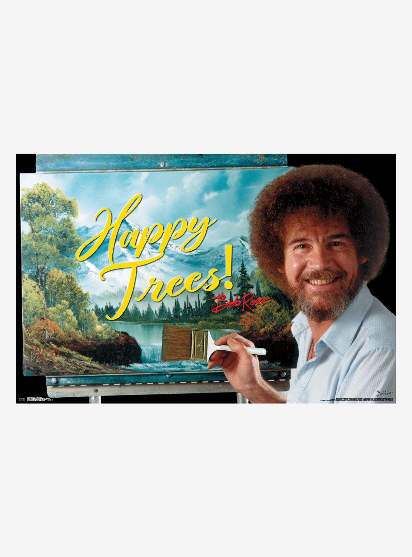 Bob Ross Happy Trees Horizontal Poster | Hot Topic