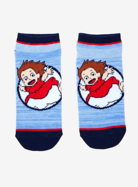 Studio Ghibli Ponyo No-Show Socks | Hot Topic