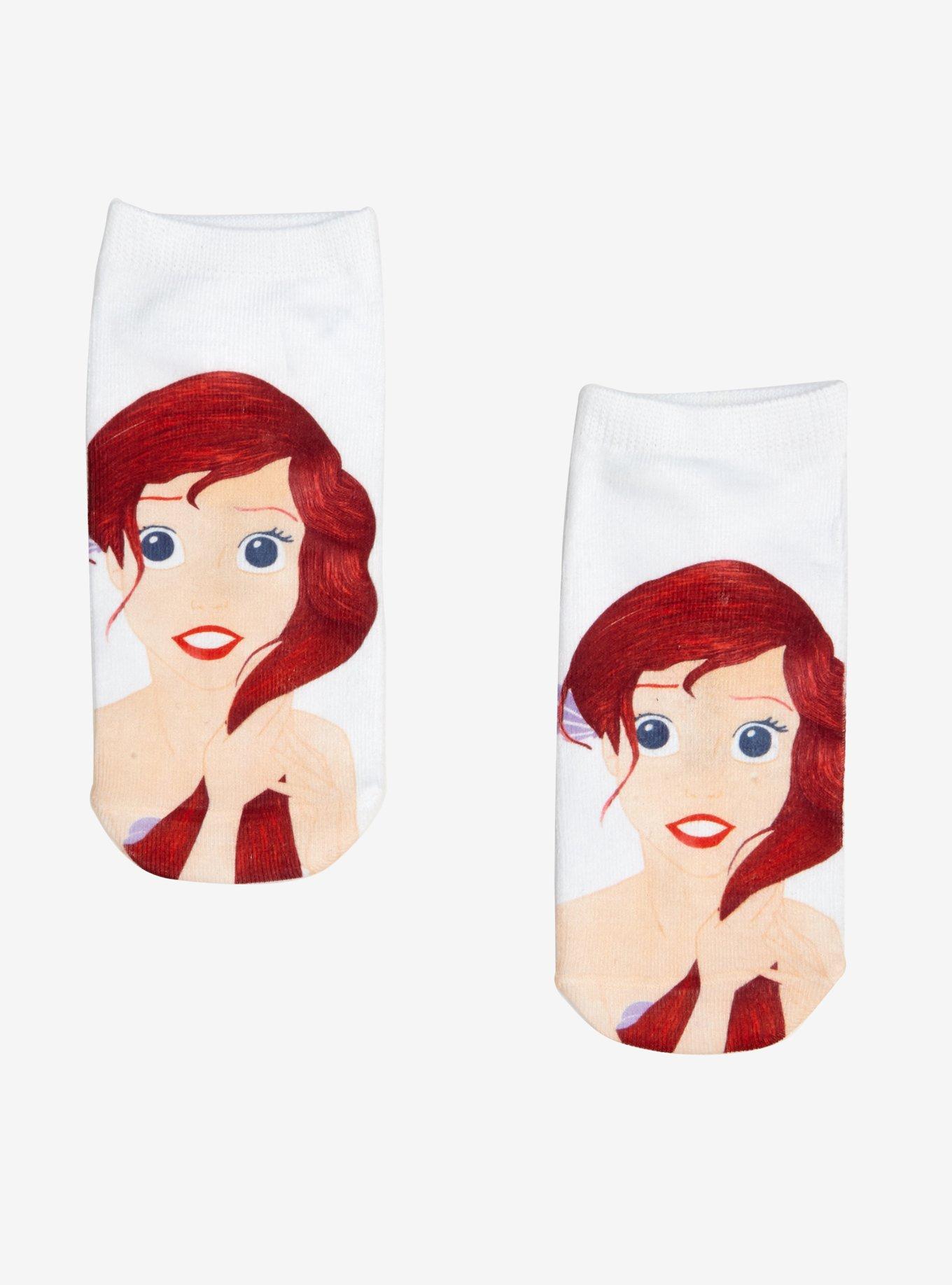 Disney The Little Mermaid Ariel No-Show Socks | Hot Topic
