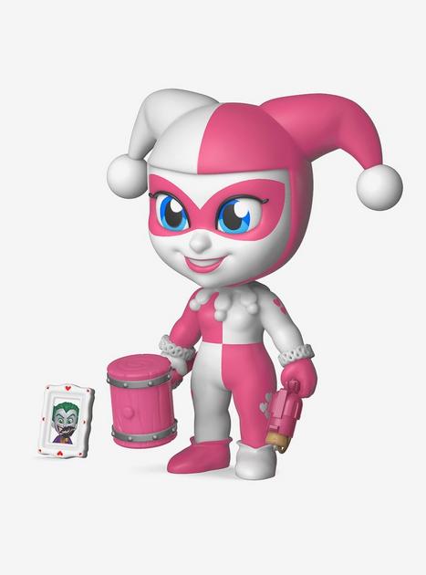 Funko DC Comics Pink & White Harley Quinn DC Super Heroes 5 Star Vinyl ...