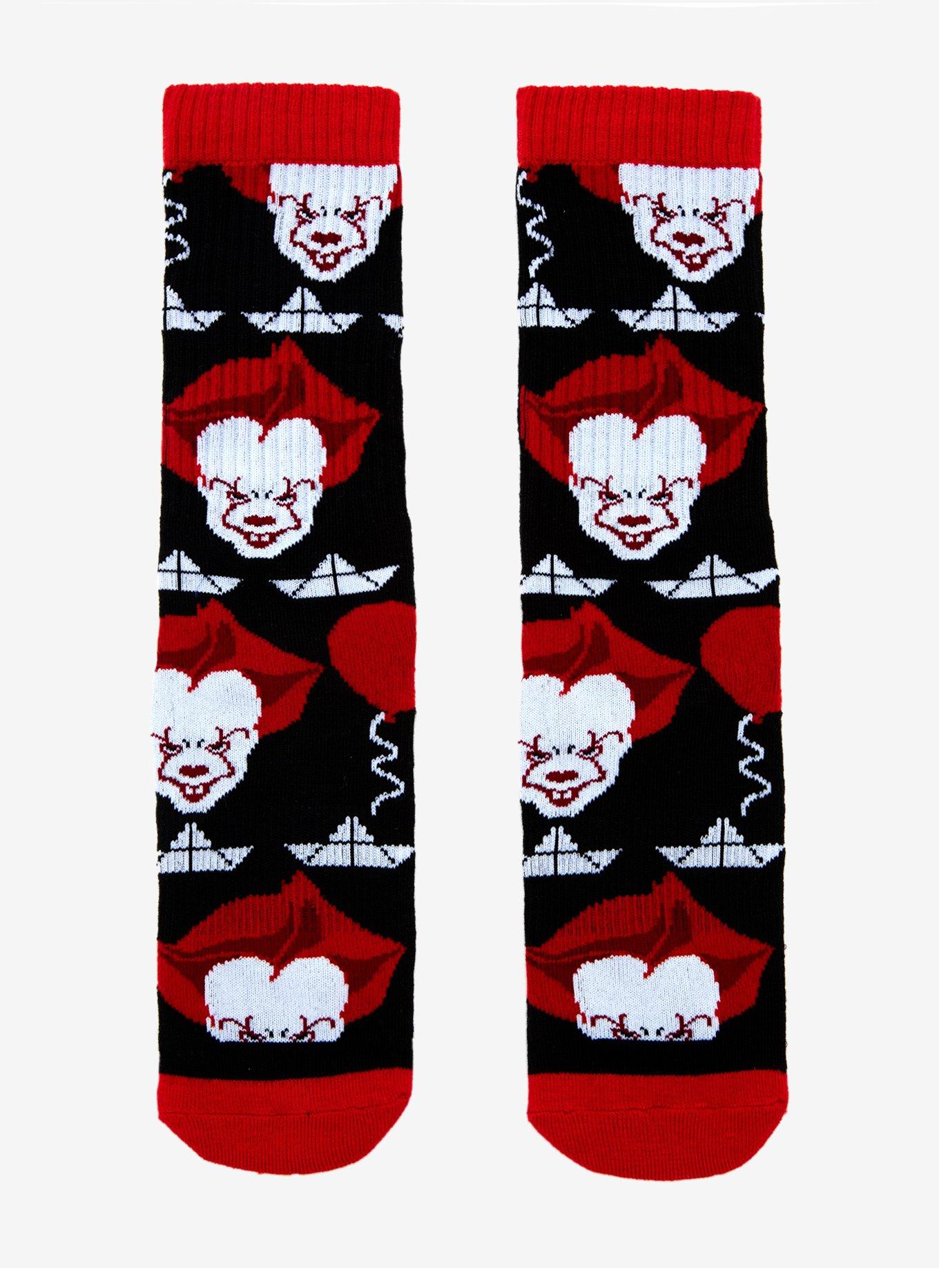 IT Pennywise Boat Crew Socks | Hot Topic