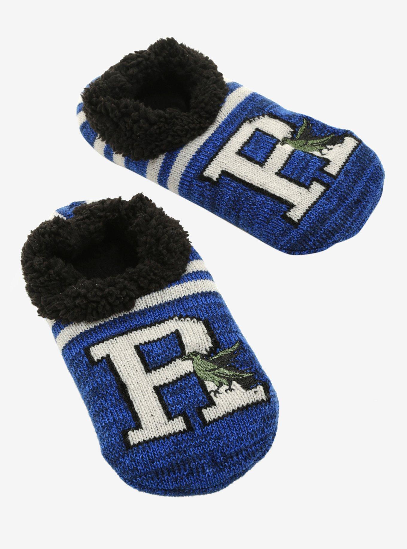 Harry Potter Ravenclaw Letter Slipper Socks - BoxLunch Exclusive | BoxLunch