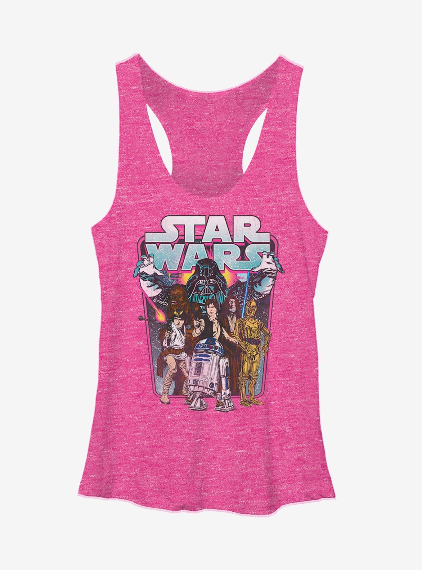 Star Wars Darth Vader Attack Girls Tanks Pink Hot Topic