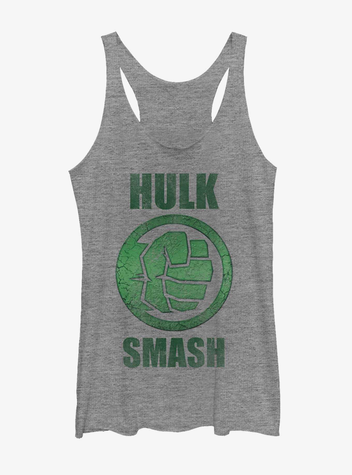 Marvel Hulk Smash Girls Tanks - GREY | Hot Topic