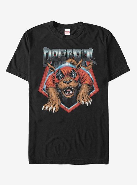 Marvel Deadpool Dogpool Paws T-Shirt - BLACK | Hot Topic