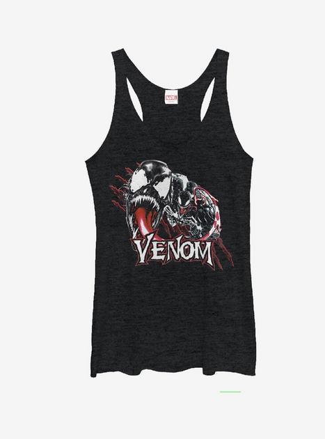 Marvel Double Venom Girls Tanks - BLACK | Hot Topic