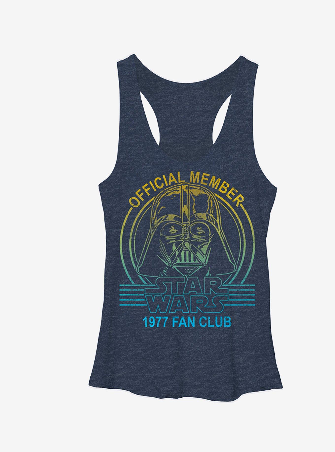 Star Wars Fan Club Girls Tanks Blue Hot Topic