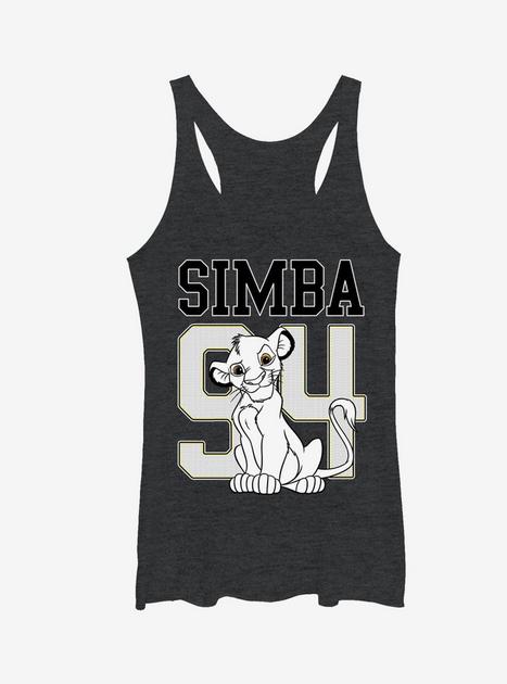 Lion King Simba 94 Girls Tanks - BLACK | Hot Topic