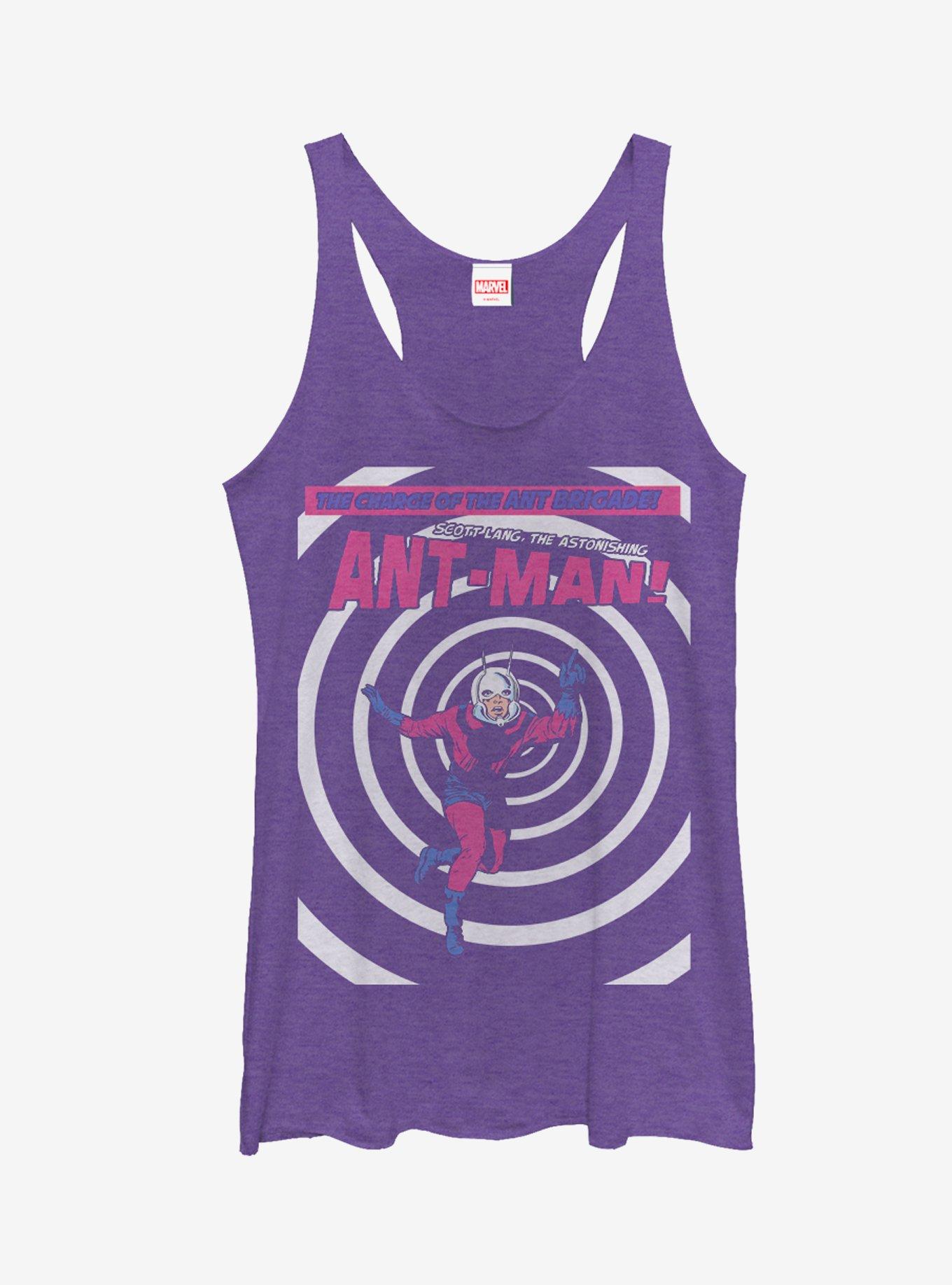 Marvel Ant-Man Charge Of The Ant Brigade Girls Tank Top - PURPLE | Hot ...
