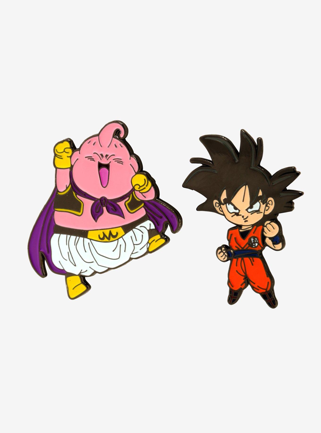 Dragon Ball Super Goku & Buu Enamel Pin Set | BoxLunch