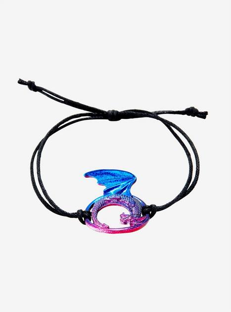 Anodized Dragon Cord Bracelet | Hot Topic