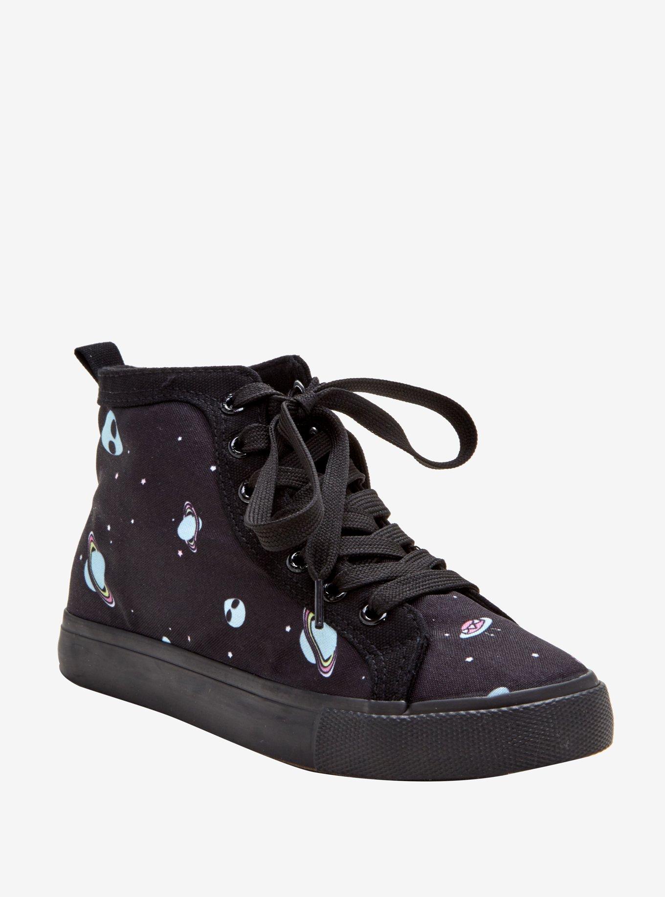 UFO Alien Hi-Top Sneakers | Hot Topic