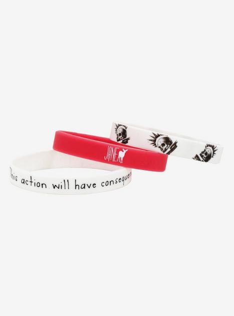 Life Is Strange Rubber Bracelet Set | Hot Topic