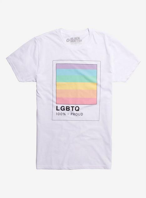 LGBTQ Swatch T-Shirt Hot Topic Exclusive | Hot Topic