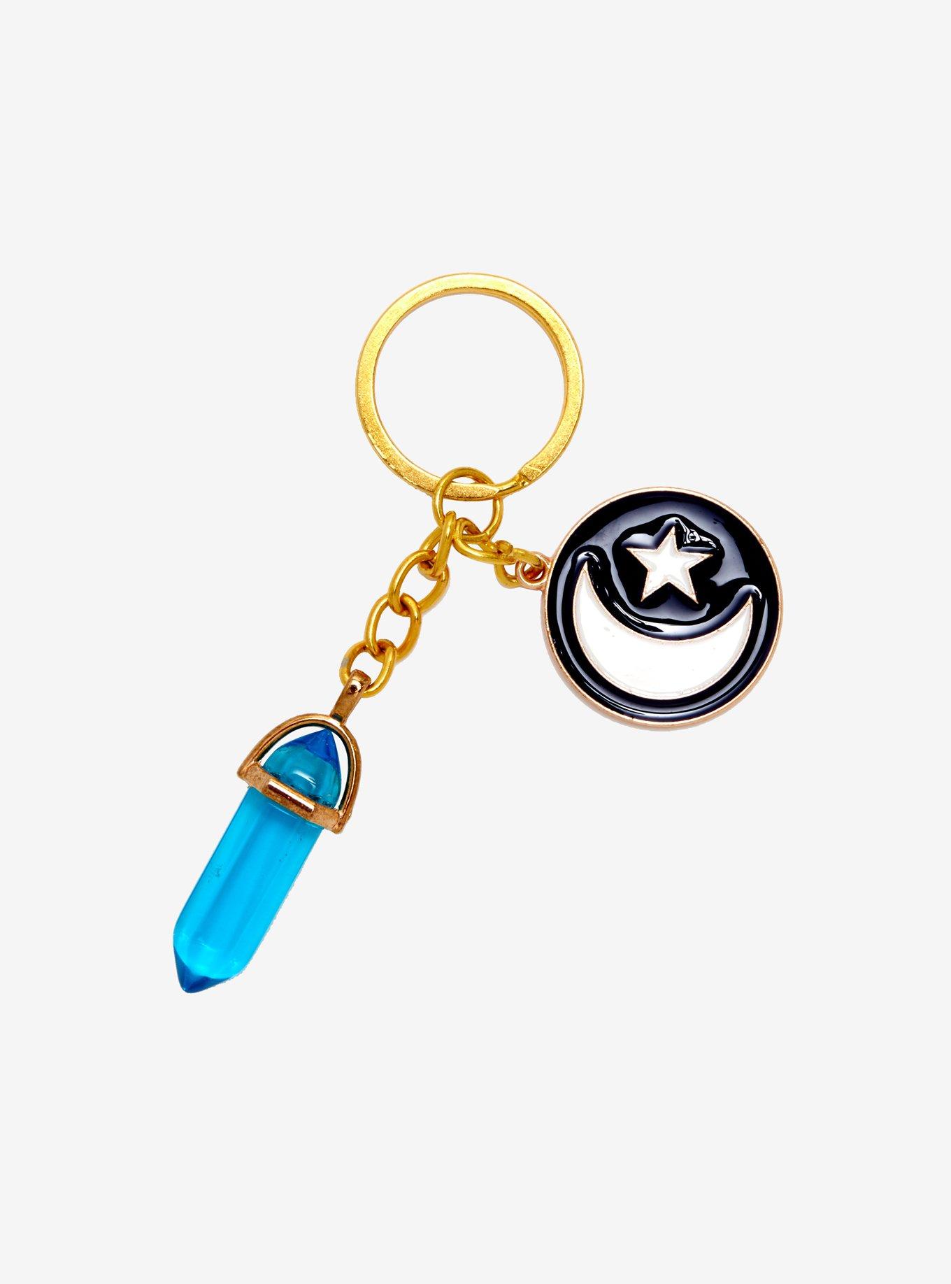 Blue Quartz Key Chain | Hot Topic