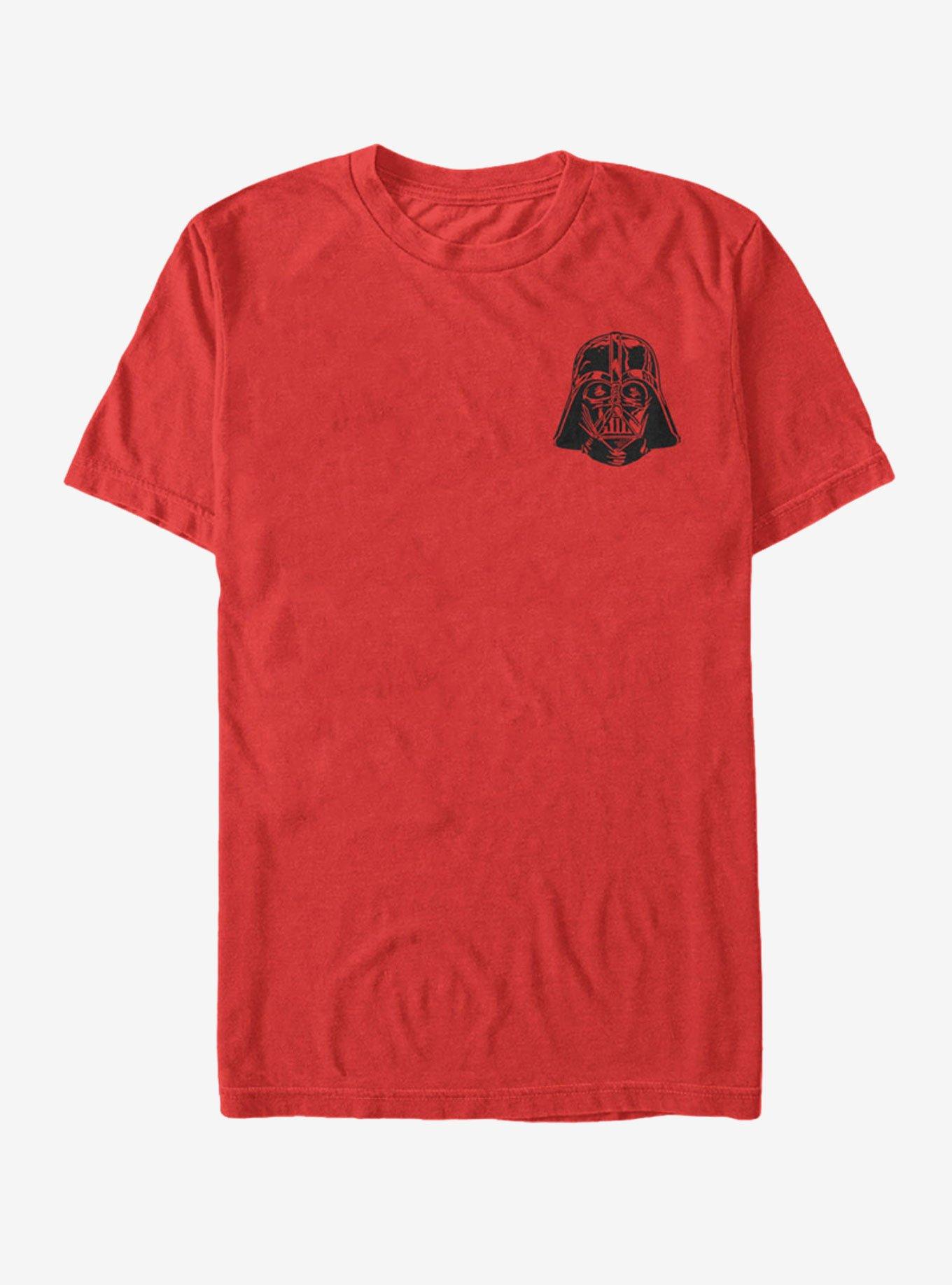Star Wars Mini Darth Vader Helmet T-Shirt - RED | BoxLunch