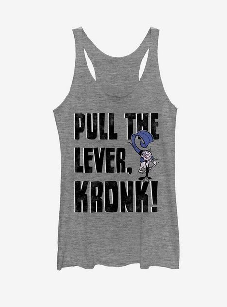 Disney The Emperor's New Groove Lever Kronk Womens Tank Top - GREY ...