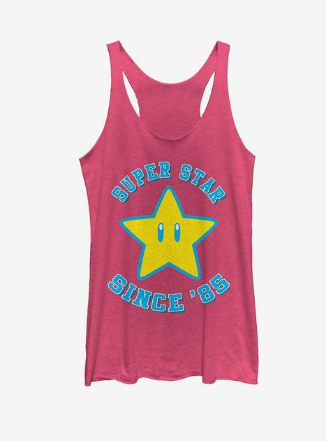 Nintendo Super Star Since 85 Womens Tank - PINK | BoxLunch
