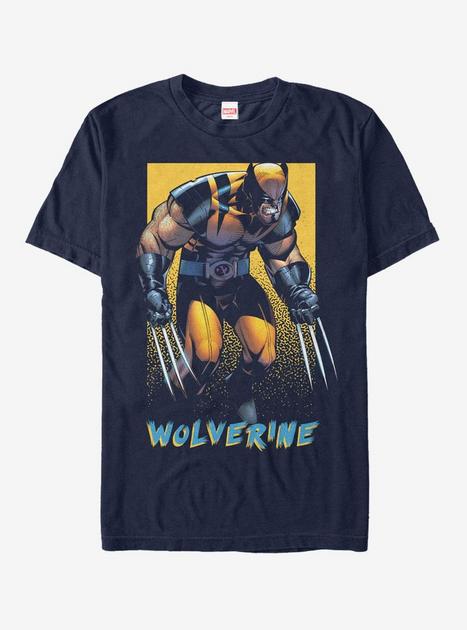 Marvel X-Men Wolverine Classic T-Shirt - BLUE | BoxLunch