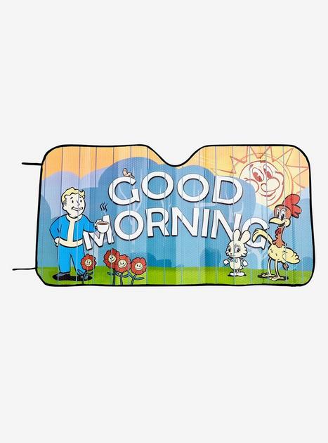 Fallout Good Morning Accordion Sunshade | BoxLunch