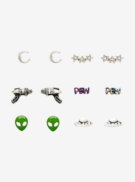 Alien Stud Earring Set | Hot Topic