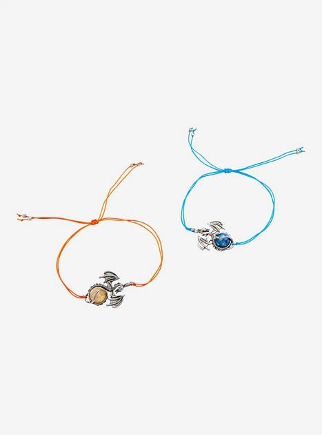 Dragon Fire & Ice Charm Bracelet Set | Hot Topic