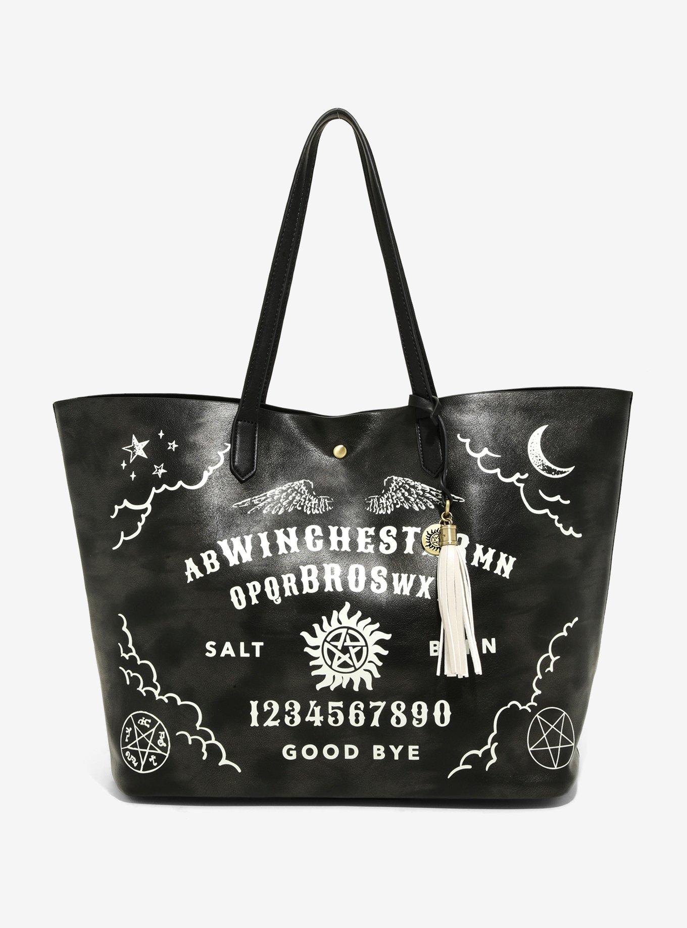 Supernatural Spirit Board Charm Tote Bag | Hot Topic