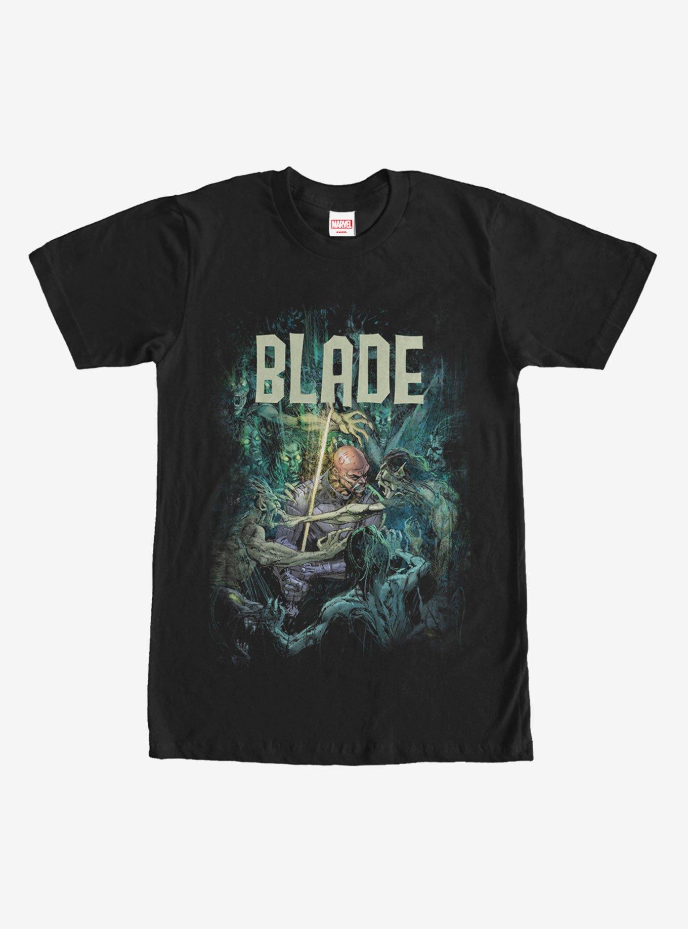 Marvel Blade Undead T-Shirt - BLACK | BoxLunch