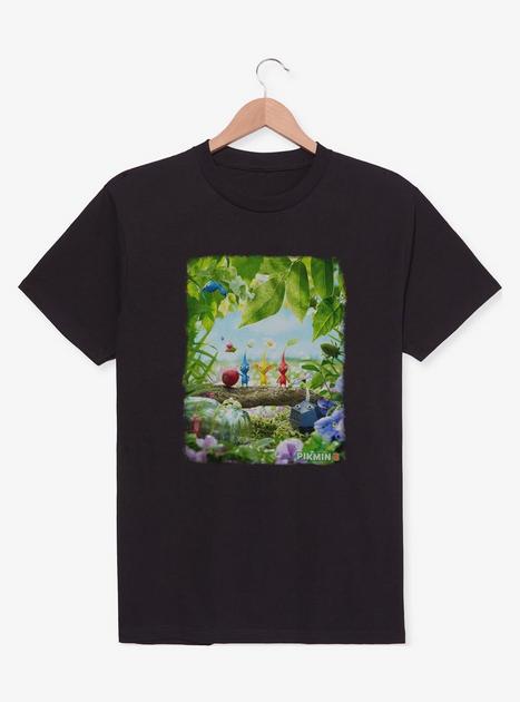 Nintendo Pikmin 3 T-Shirt - BLACK | BoxLunch