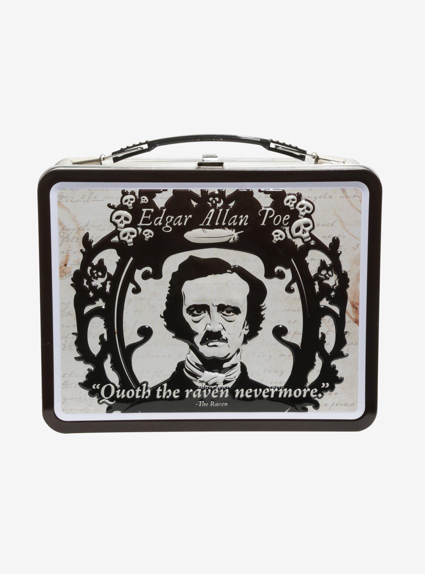 Edgar Allan Poe Metal Lunch Box | Hot Topic