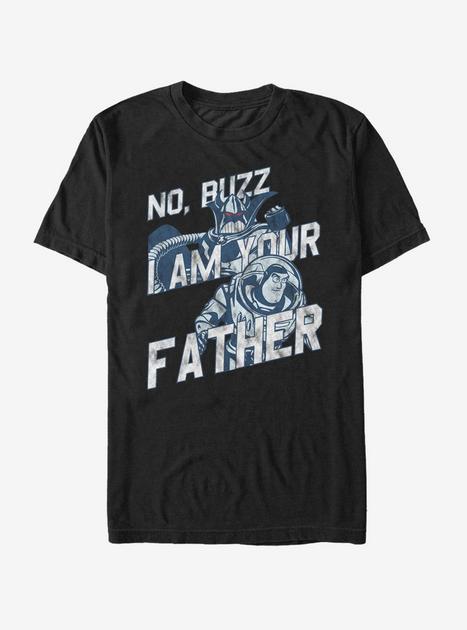 Disney Toy Story Zurg Buzz I am Your Father T-Shirt - BLACK | BoxLunch