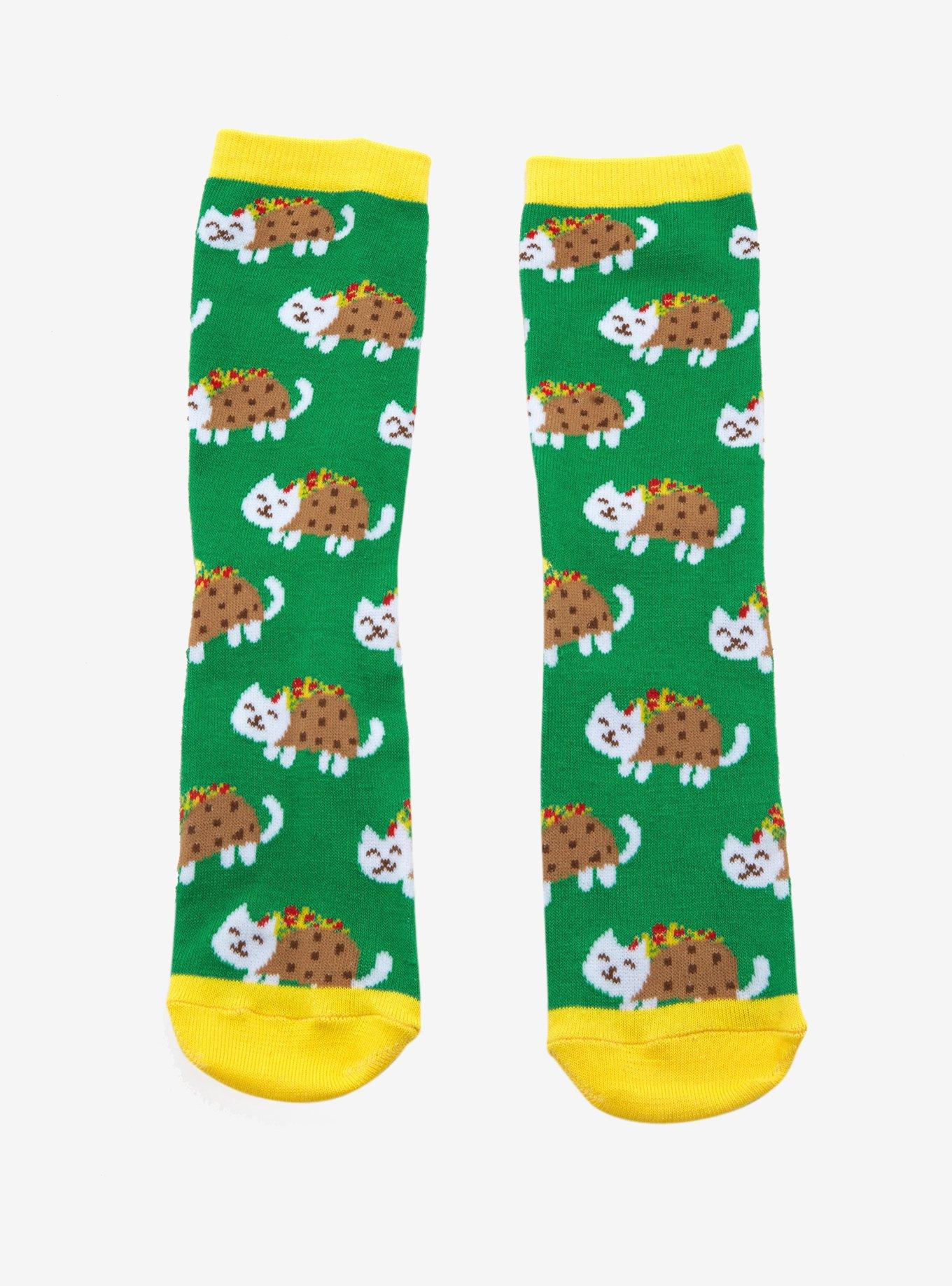 Taco Cat Socks | BoxLunch
