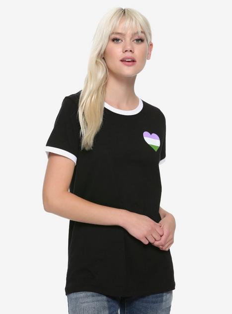 Genderqueer Pride Flag Girls T-Shirt | Hot Topic
