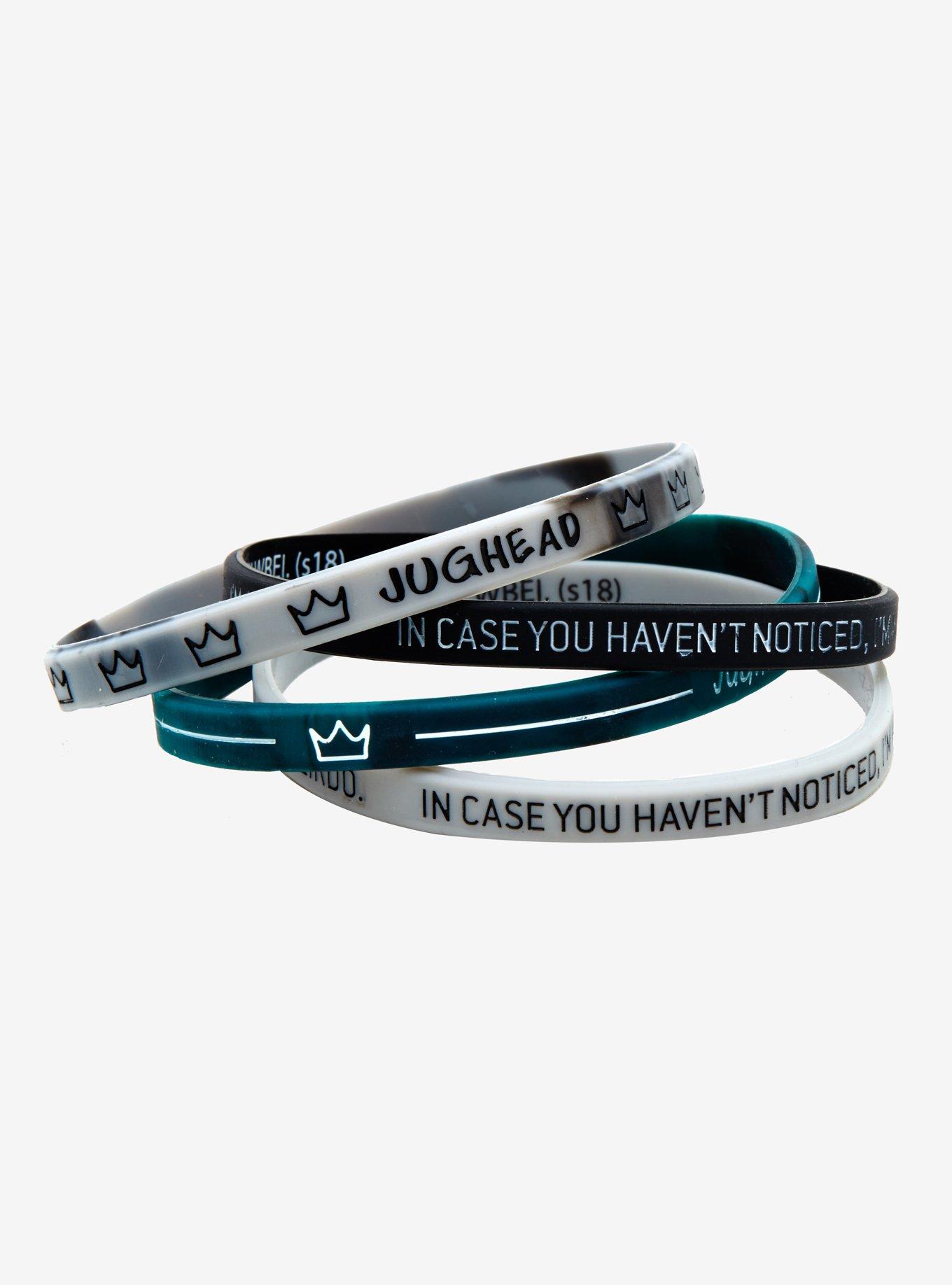 Riverdale Jughead Rubber Bracelet Set Hot Topic Exclusive | Hot Topic